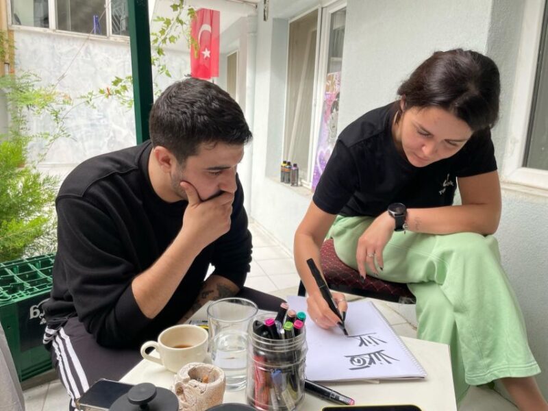 Istanbul: Do Street Art with Local Artists at Home Garden - Istanbul: Do Street Art with Local Artists at Home Garden — A Fun and Authentic Creative Experience