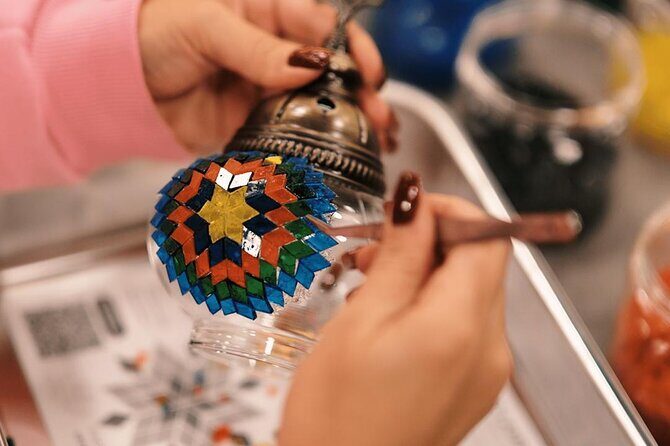 Istanbul Mosaic Lamp Workshop by Hagia Sophia - A Closer Look at the Istanbul Mosaic Lamp Workshop by Hagia Sophia