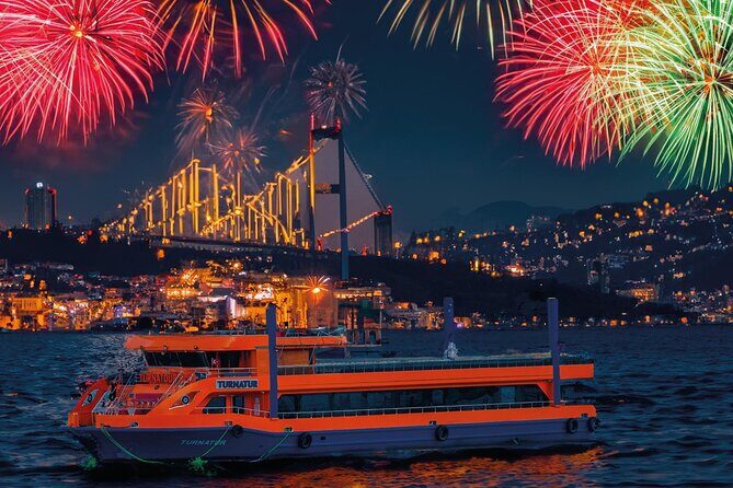 Istanbul New Year's Eve Dinner Cruise With Fireworks Shows 2026 - Key Points