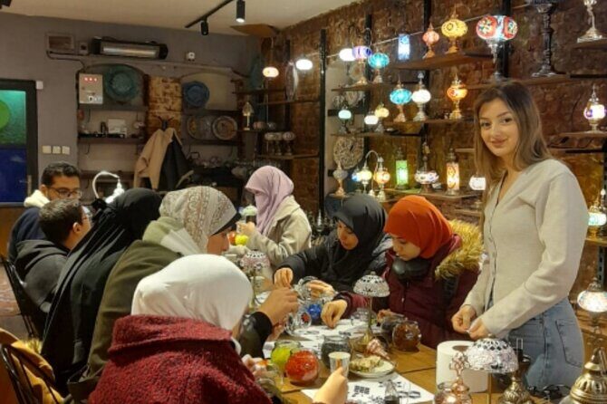 Istanbul Traditional Mosaic Lamp Workshop - Authenticity and Quality