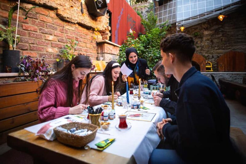 Istanbul: Turkish Calligraphy Workshop & Brass Framed Glass - Istanbul: Turkish Calligraphy Workshop & Brass Framed Glass — A Creative Escape