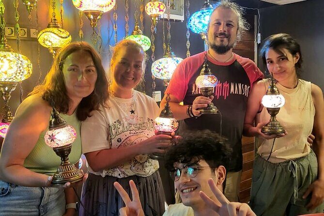 Istanbul: Turkish Mosaic Lamp Workshop in Galata  All Included - Value for Money