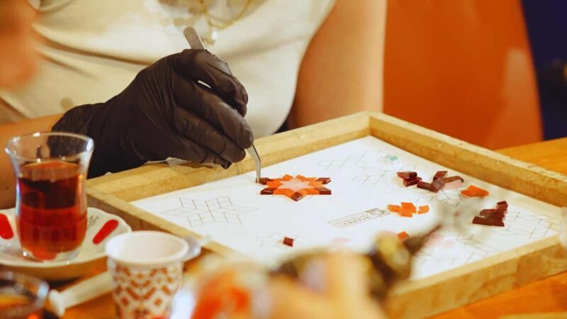 Istanbul: Turkish Mosaic Lamp Workshop w/ Materials Included - The Learning Experience