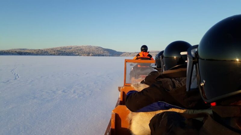 Ivalo: Ice Fishing Tour to Lake Inari, Reindeers & Lunch - Key Points