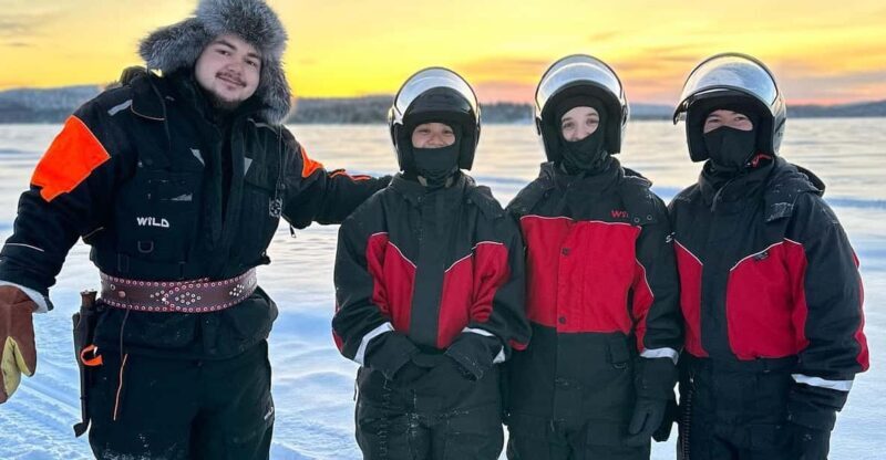 Ivalo: Snowmobile Safari, Meet and Feed Reindeers with Lunch - The Sum Up