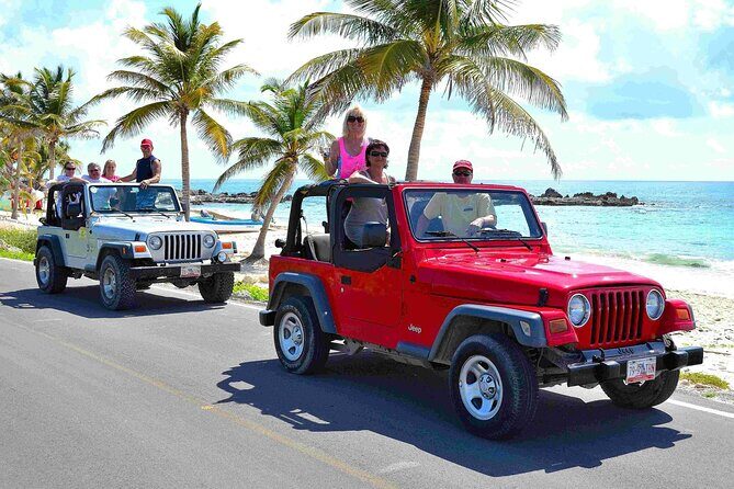 Jeep Ride at Cozumel! Snorkel + Round Transportation from Playa Del Carmen - Frequently Asked Questions