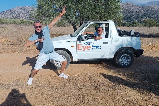 Jeep Safari 4x4 Crete real off road mountain tracks with Lunch from Hersonissos - The Experience in Detail