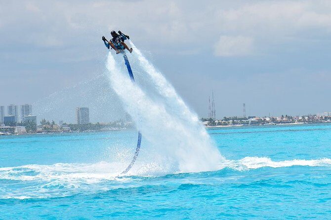 Jet Pack flight experience in Cancun. Challenge yourself to do it now. - FAQ