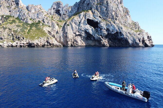 Jet ski excursion from San Antonio (Ibiza) to Es Vedrá - What the Tour Entails