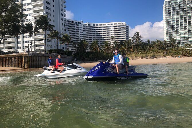 Jet Ski Ride in Fort Lauderdale Beach - Riding in the Fast Zone