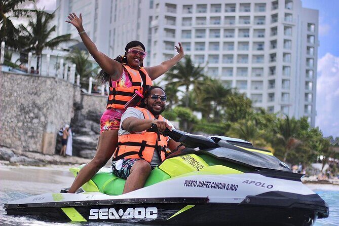 Jet Ski Ride on the Cancun Coast 30 Minutes - Key Points