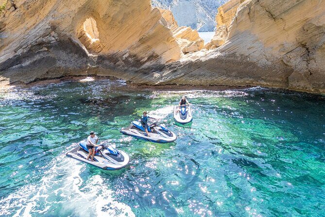 Jet ski tour from San Antonio (Ibiza) to Atlantis - Key Points