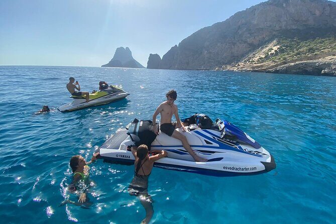 Jet ski tour from San Antonio (Ibiza) to Atlantis - The Ride and Atmosphere