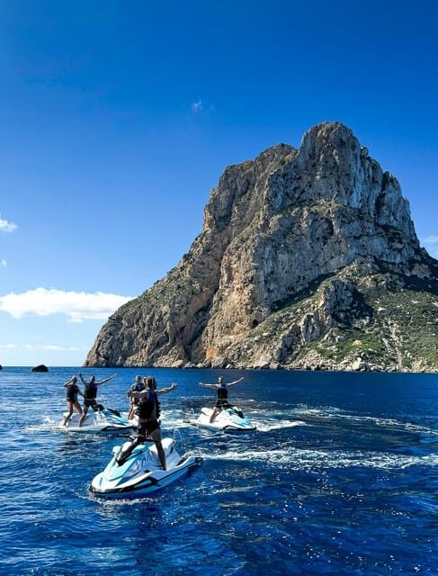 Jet Ski Tour to Es Vedra from San Antonio No license needed - The Itinerary: What to Expect