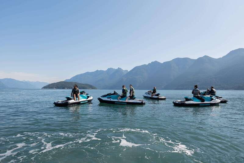 Jetski to Bowen Island, incl beer, wine, coffee or icecream - What to Expect from the Tour