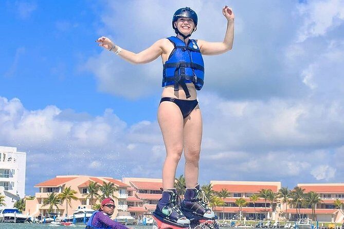 Jump in the air like a dolphin with the Flyboard extreme activity in Cancun - Who Might Not Love It?