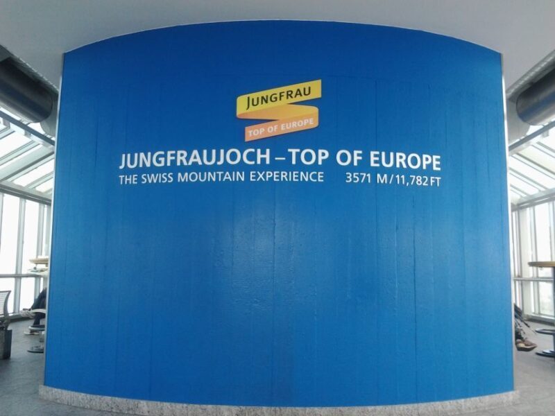 Jungfraujoch afternoon roundtrip from Interlaken - Key Points