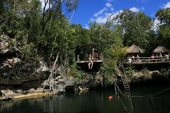 Jungle Adventure from Cancun: ATVs, ziplines, cenote and fun! - Key Points