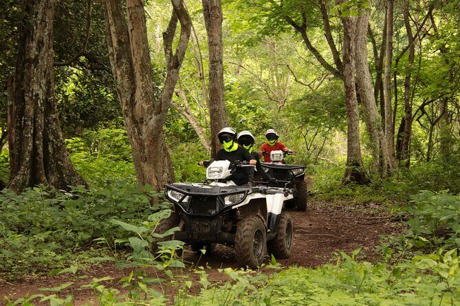 Jungle ATV Tour "La Tigra" double (2 persons ride tandem on ATV) - Key Points