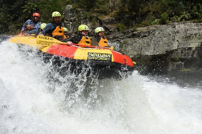 Kaituna Cascades - Grade 5 Wairoa River near Tauranga - An Authentic White Water Experience on the Wairoa River