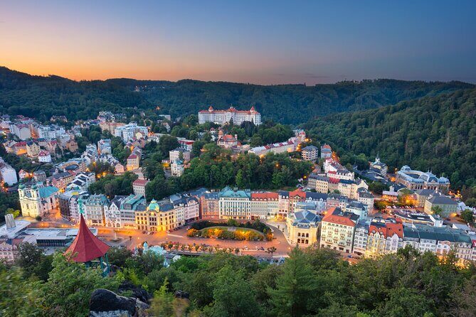 Karlovy Vary All-Inclusive from Prague: Springs, Views & Culture - The Journey Begins: From Prague to Karlovy Vary