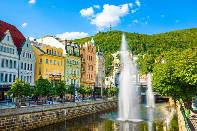 Karlovy Vary All-Inclusive from Prague: Springs, Views & Culture - Scenic Ride Up to Diana Lookout Tower