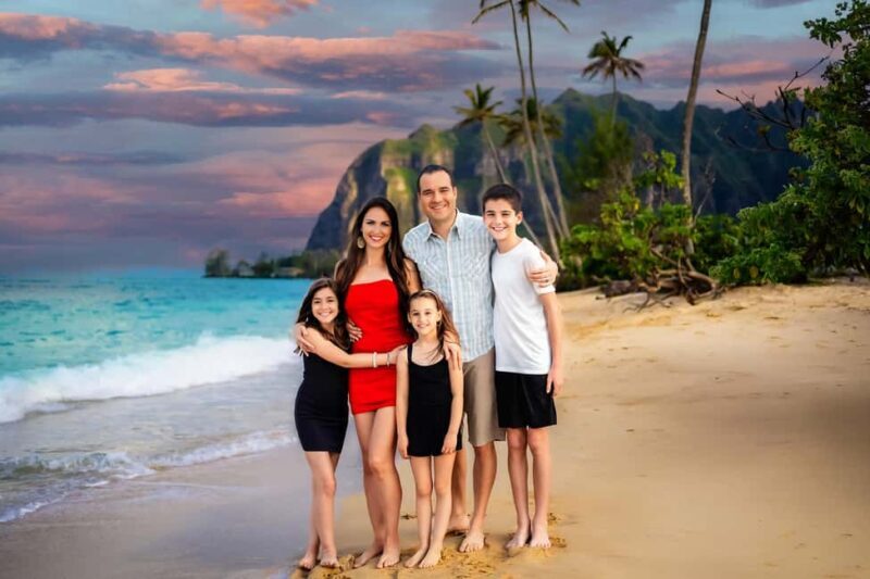 Kauai: Professional Photographer Couples and Families - Key Points