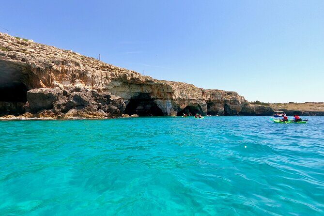Kayak and Canoe tour in Leuca and the Ponente Caves - Exploring the Beautiful Coastline of Leuca with Kayak and Canoe