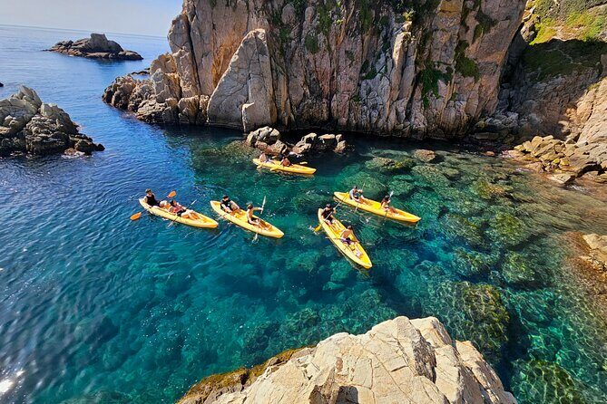 Kayak excursion in Blanes - Key Points