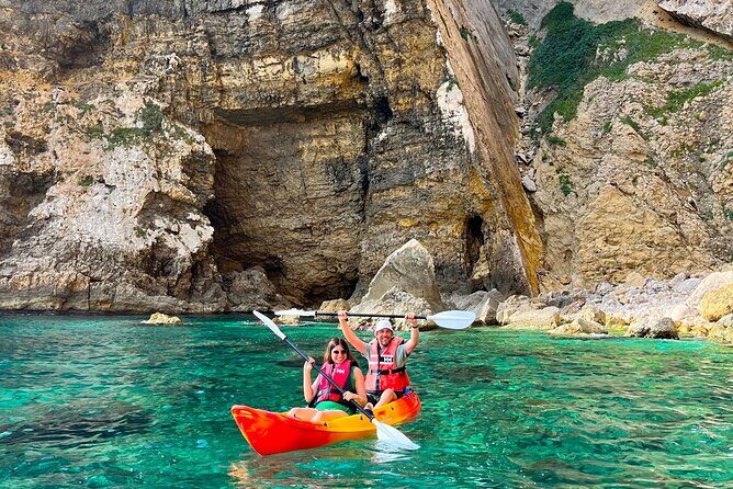 Kayak Paradise: Cala Portixol Snorkel, Cave & Cliff Jumping Tour - FAQ