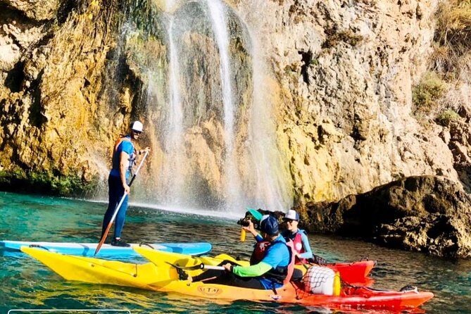 Kayak Route Cliffs of Nerja and Maro - Cascada de Maro - Key Points