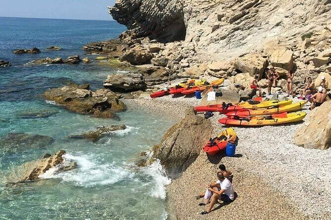 Kayak routes through the Coves of Villajoyosa - Key Points