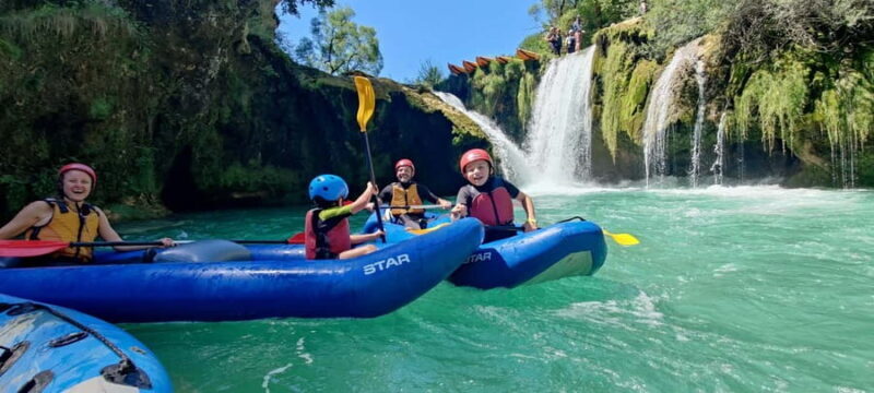 Kayaking Mreznica Waterfalls in Natural Monument - Key Points