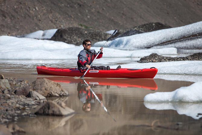 Kayaking on the Sólheimajökull Glacier Lagoon - A Closer Look at the Experience