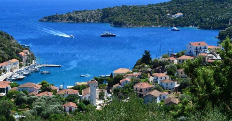 Kefalonia: Ithaca Cruise with Vathy and Swim Stops - Key Points