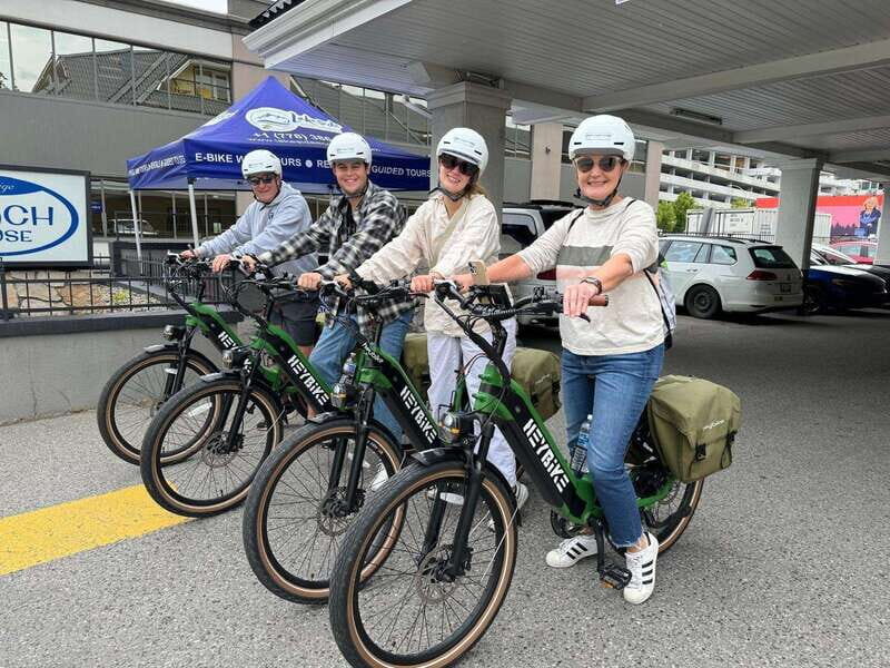 Kelowna: E-Bike Ride and Axe Throwing Adventure - Key Points