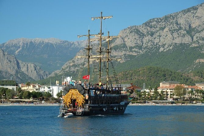 Kemer Pirate Boat Trip with Free Transfer from Antalya - Food and Beverage
