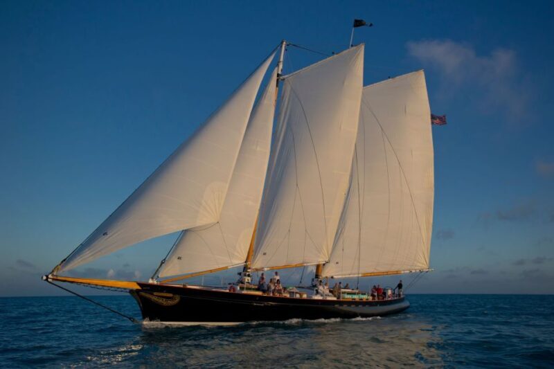 Key West: Schooner Full Moon Night Sail with Drinks - Key Points