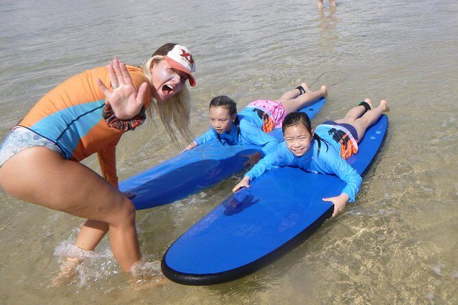 Kids Only Surf Lessons at The Spit, Main Beach (Ages 6- 13) - Key Points