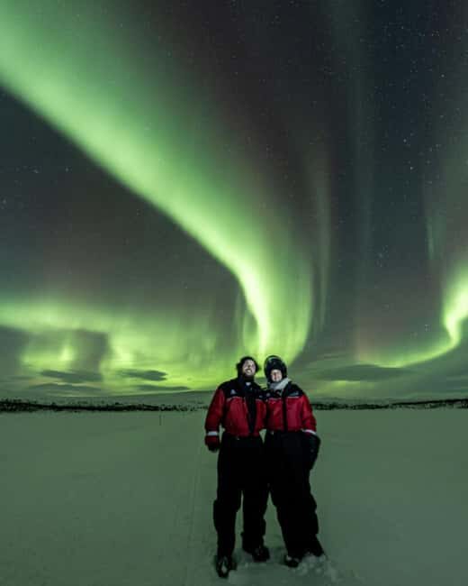 Kilpisjärvi: Northern Lights Snowmobile Tour with Photos - Key Points  