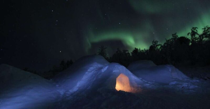 Kiruna: Build your own igloo overnight Tour - Key Points