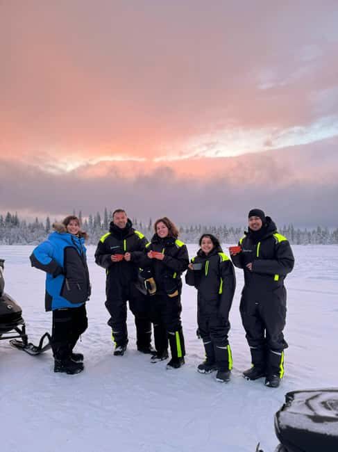 Kiruna: Guided Snowmobile Tour and Swedish Fika Experience - Key Points