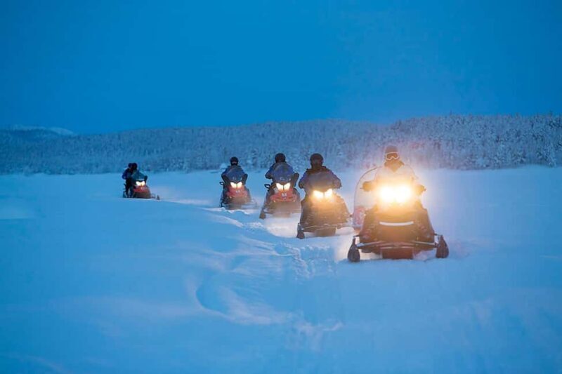 Kiruna: Northern Lights Snowmobile Tour with Transfer - Key Points