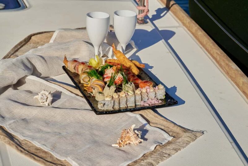 Kissamos: Catamaran Balos Sunset Cruise with Sushi & Drinks - A Closer Look at the Catamaran Sunset Cruise