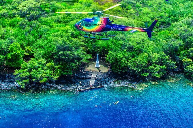 Kona Coast Scenic - 30 Min Helicopter Tour - Doors Off or On - Key Points