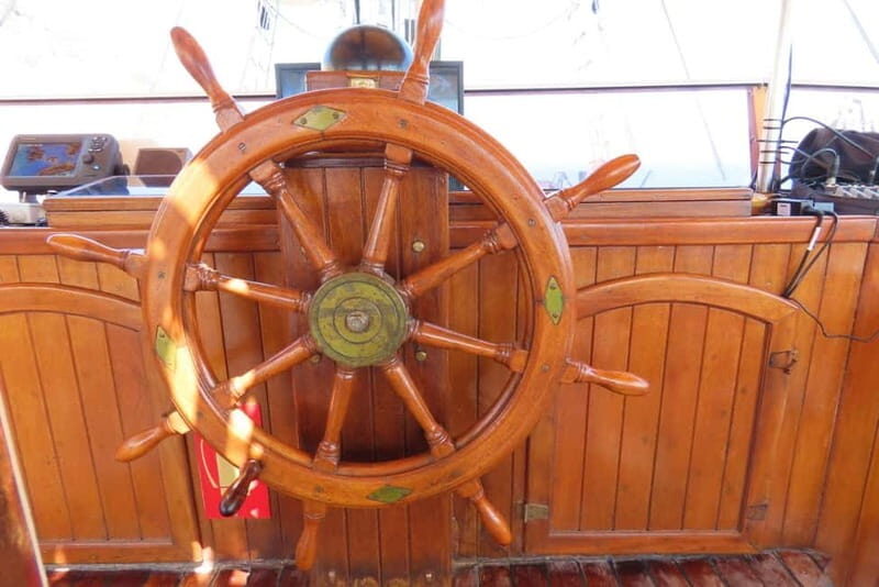 Kos : 3-Island Wooden Ship Cruise w/ Lunch on Captain Hook - An Authentic Greek Island Sea Adventure
