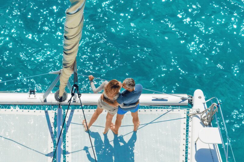 KOS: Catamaran Day Cruise  Swim, Snorkel, Food & Drinks! - The Experience in Detail: What You Can Expect