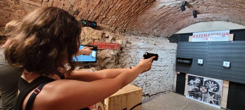 Krakow: Axe Mate Club Shooting Range Entry Ticket - Key Points