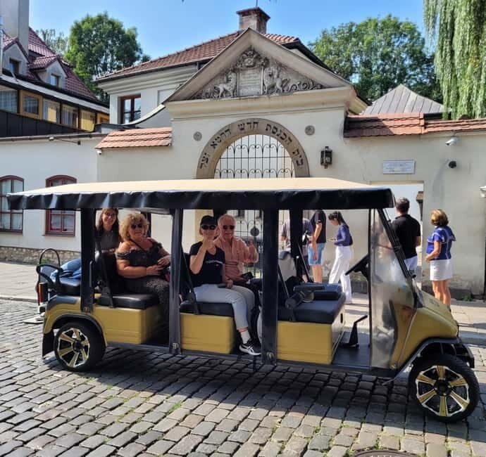 Krakow: City Sightseeing Tour by Electric Buggy Golf Cart - Key Points