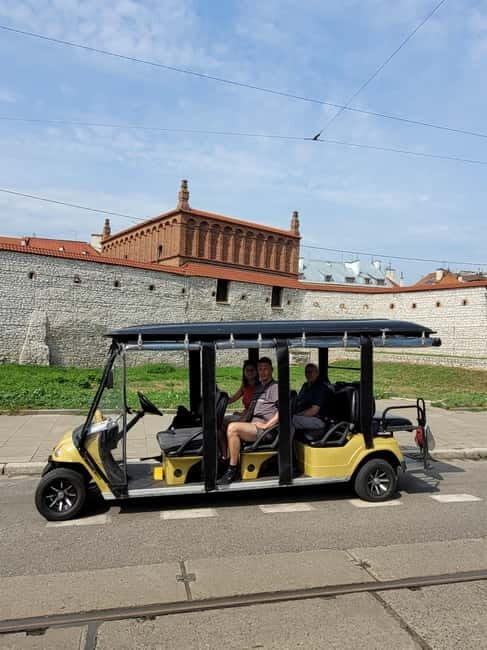 Krakow: City Sightseeing Tour by Electric Buggy Golf Cart - Visiting Kazimierz: The Jewish Quarter